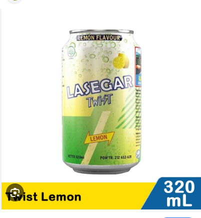 Lasegar Twist Lemon Kaleng Original | Lazada Indonesia