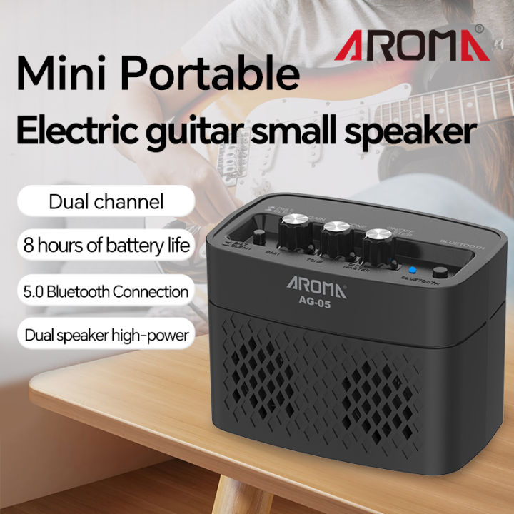 Mini Guitar Amplifier 5W Electric Guitar Amp Small Practice Guitar Amp ...