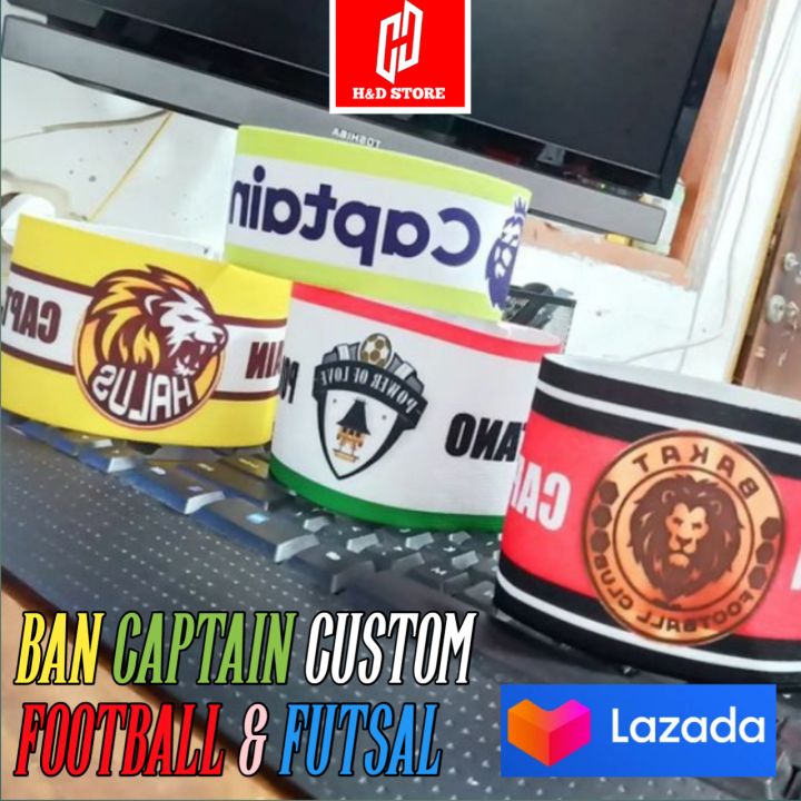 Ban captain custom anak u12 - u17, custom football dan putsal, captain ...