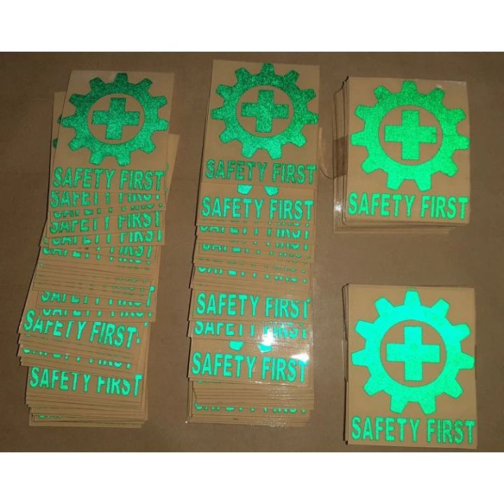 sticker safety first cuting stiker keselamatan kerja | Lazada Indonesia