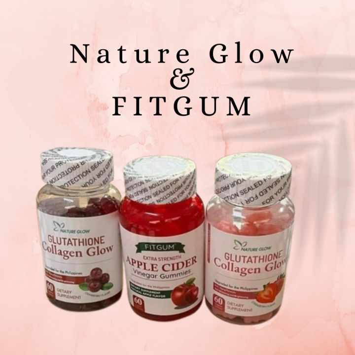 NATURE GLOW GLUTATHIONE GLOW AND FITGUM | Lazada PH