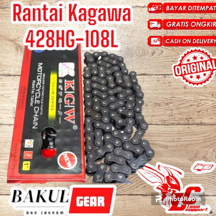 Rantai Roda Motor 428HG - 108L Original Kagawa japan type sss | Lazada ...