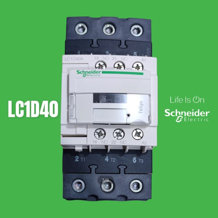 Schneider LC1D40 Magnetic Contactor | SK | Lazada PH