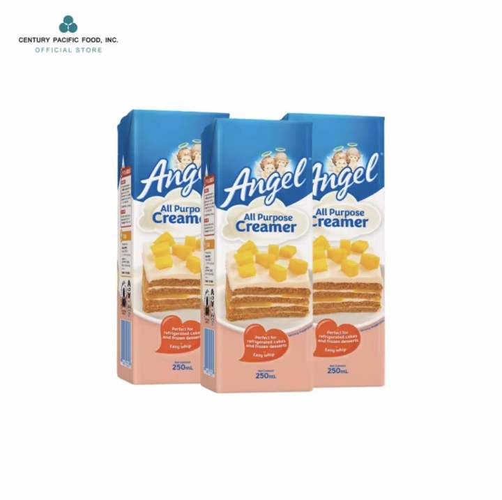 3 X ANGEL All Purpose Creamer 250 ML | Lazada PH