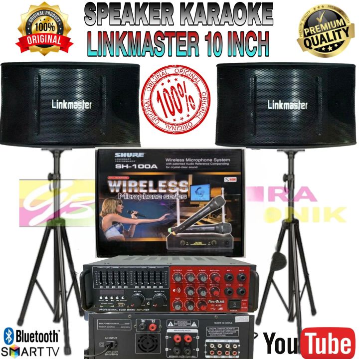 BIG PROMO paket karaoke sound system karaoke speaker 10 inch dusenberg ...