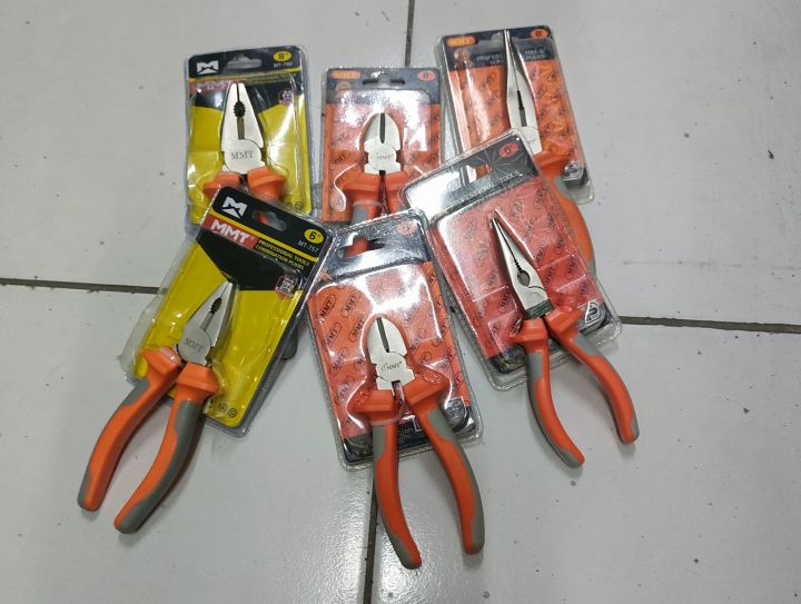 MMT pliers, cutter,longnose 6 inch and 8 inch | Lazada PH