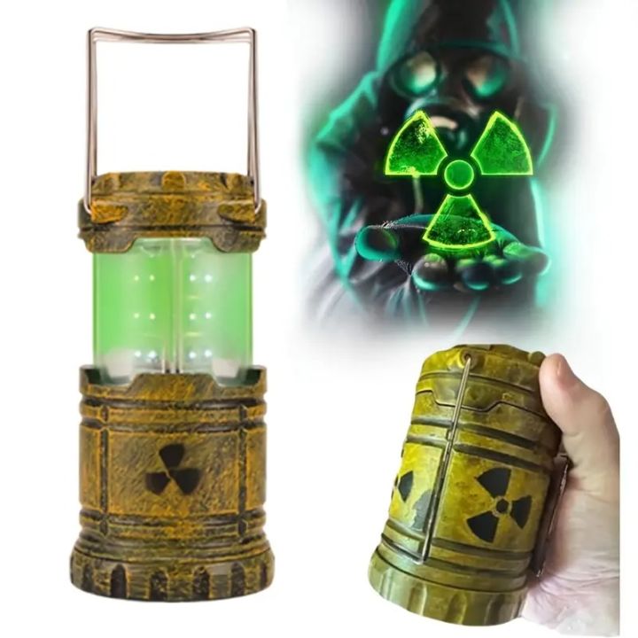 Halloween Nuclear Reactor Night Light 3D LED Novelty Lamp for Couples ...