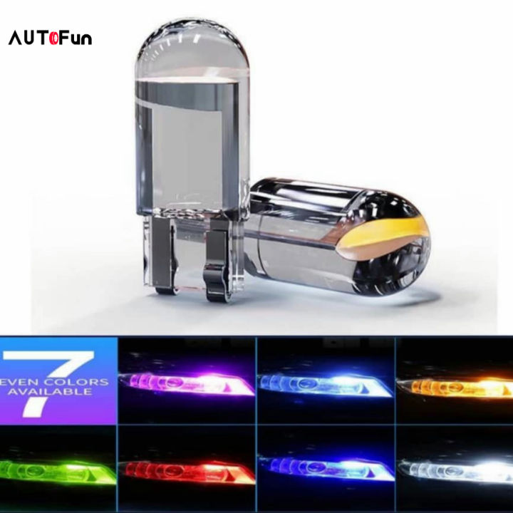 AUTOFun 12V T10 W5W LED Light Bulb For Dashboard Dome Map Door Courtesy ...