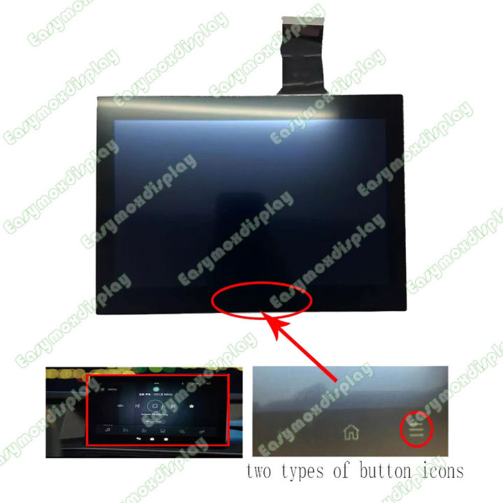 LCD Display for 2021-2023 Volvo Trucks FH4 FH5 FH500 F16 Integrated ...