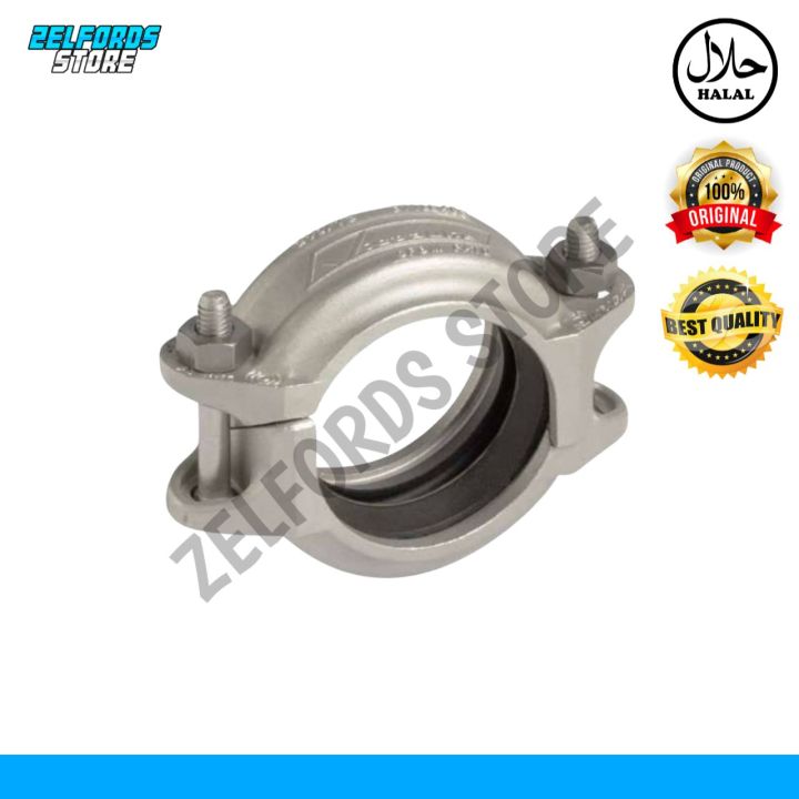 Victaulic Coupling / Vitolik Kopling / Victaulic Clamp / 1.5 Inch | Lazada Indonesia