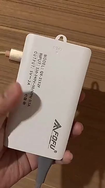 FOFO 5V UPS Adapter อเดปเตอร์สำรองไฟ กันไฟตก ไฟดับ UPS 5V 2A 2500mAh ...