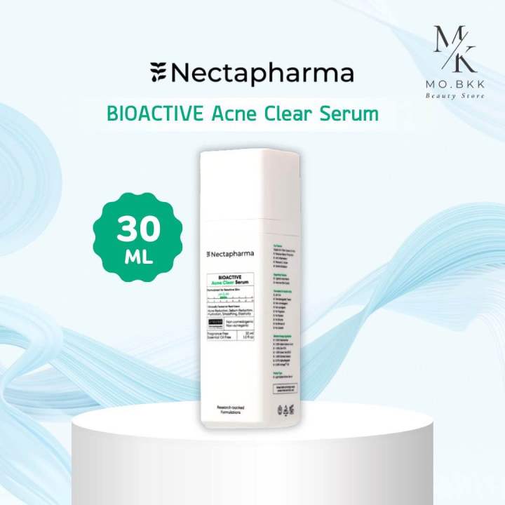 BIOACTIVE Acne Clear Serum by Nectapharma ไบโอแอคทีฟ แอคเน่เคลียร์เซ ...