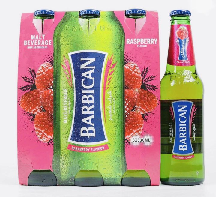Babican Malt Beverage Raspberry Flavour 330ml x 6 ++ | Lazada.co.th
