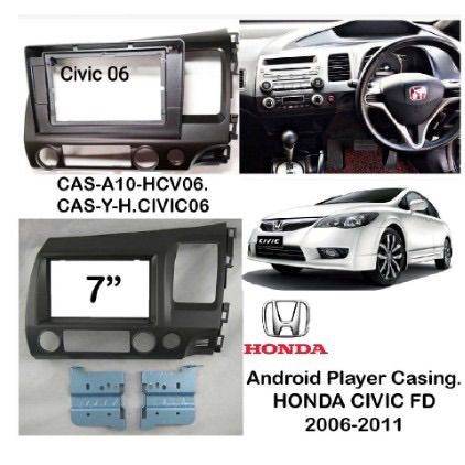 HONDA CIVIC FD 2006-2011 10.1" ANDROID PLAYER CAR CASING HONDA CIVIC FD ...
