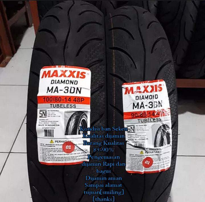 BAN LUAR MOTOR MERK MAXXIS RING 14 | Lazada Indonesia