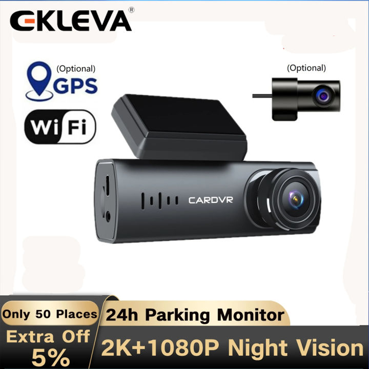 EKLEVA Car DVR WIFI 1080P HD Video Recorder 3 IN 1 Smart DVR Dash ...