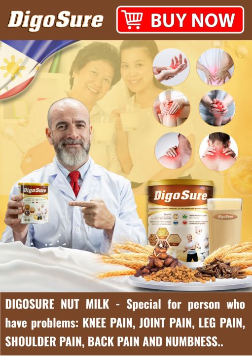 DIGOSURE NUT MILK 400G FOR JOINTS AND BONES, NUMBNESS | Lazada PH