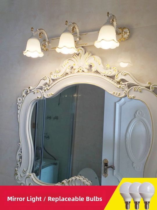 European Style LED Mirror Light Bathroom Washroom Fogproof Waterproof ...