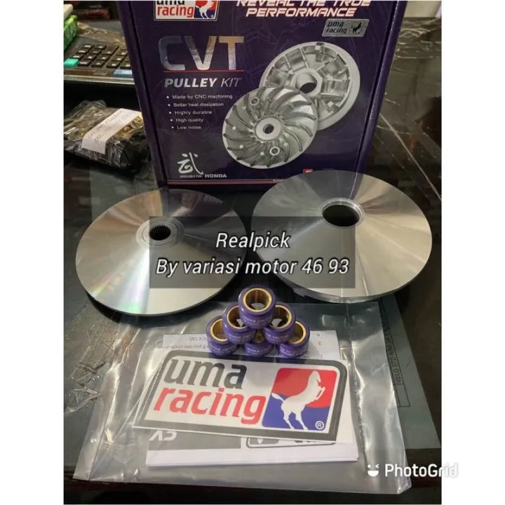 pulley uma racing vario 150 pcx 150 vario 125 new click 150 honda ...