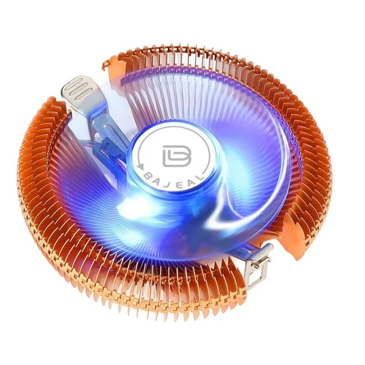 Lansheng Jinlong Edition Glowing Cpu Fan For Intel 775 1155 Amd Multi ...