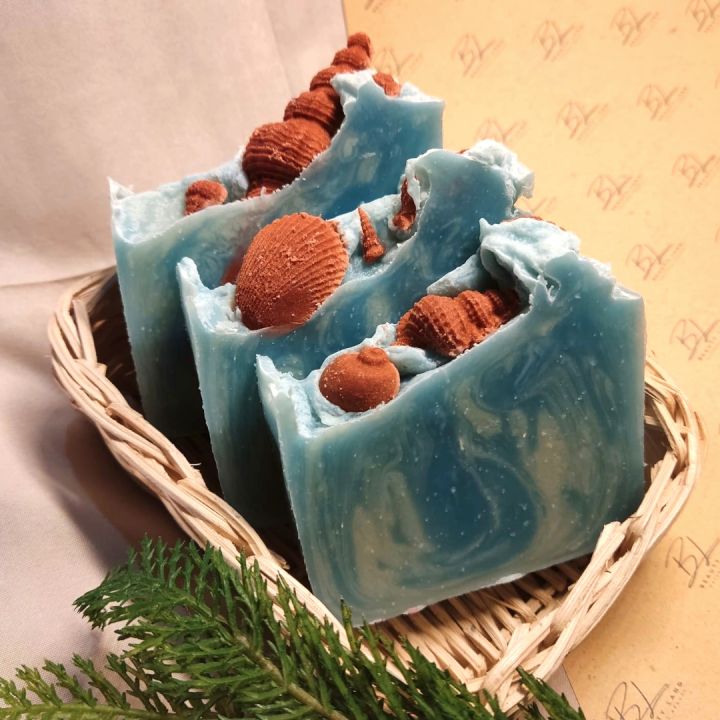 Ocean Blue Organic Soap Bar / Sabun Batang Organik / Sabun Mandi ...