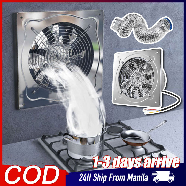 Stainless Steel Exhaust Fan Ventilation 6/12 inch Exhaust Fan Heavy ...