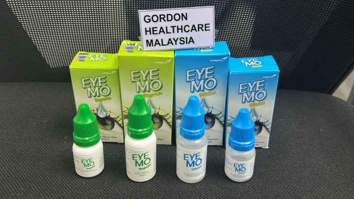 Eye Mo Regular Moist Eye Drops 7.5ml / 15ml Lubricant Eyes Eyemo Green ...