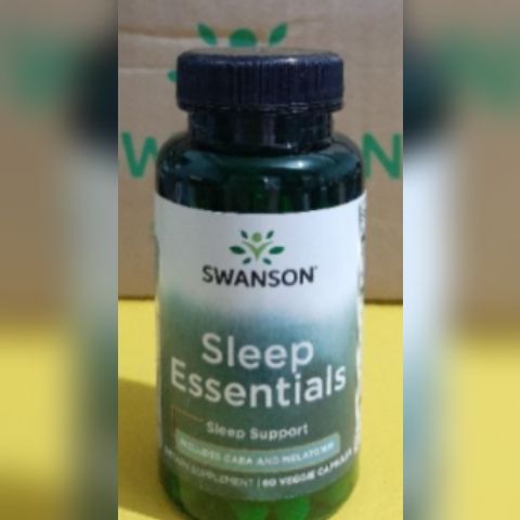 Sleep Essentials 60 Veggie Capsules EXP: June 2025 Melatonin Valerian Chamomile, etc. Supports ...