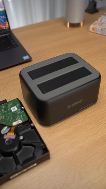 ORICO Type-C Dual-bay HDD Docking Station USB3.2 10Gbps Hard Disk Case ...