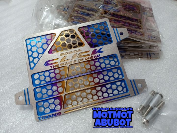 HONDA CLICK V1 V2 V3 TWO TONE RADIATOR COVER | Lazada PH