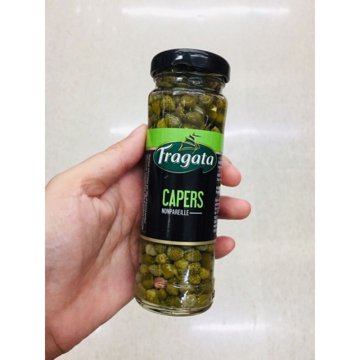 เมล็ด Capers ในน้ำเกลือ Capers in Brine นำเข้าจากสเปน เมล็ดคาเปอร์ ตรา ...