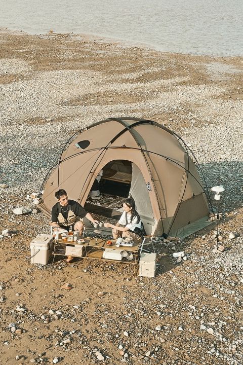MOBI GARDEN Outdoor Camping Tent Commander Rainproof Waterproof Ball ...