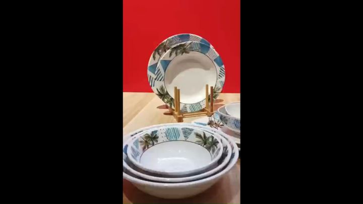 Smart Kitchen Buko-S Melamine Dinnerware Dinning Plato Mangkok Platito ...