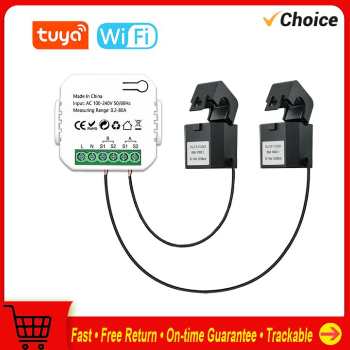 Tuya Wifi Smart Energy Meter Solar PV System Power Production ...