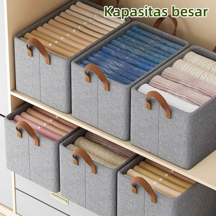 Box Storage Kationik Box Lipat Kontener Box Kotak Penyimpanan Tempat ...
