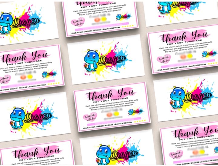BusinessCard/Thank You Card/Calling Card/Loyalty Card | Lazada PH