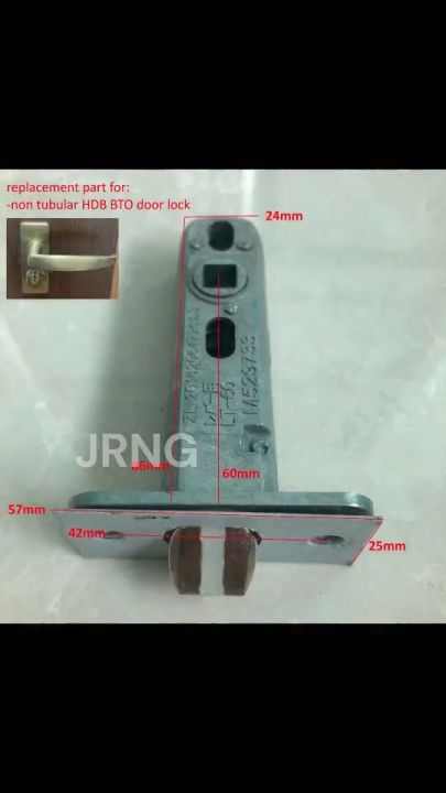 HDB Room Toilet Door Lock Latch and Deadbolt Door Lock Latch | Lazada ...