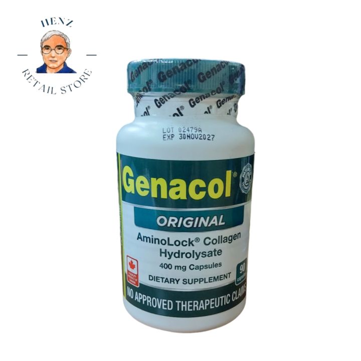 GENACOL AminoLock® Collagen (Original Formula) - 90 caps | Lazada PH