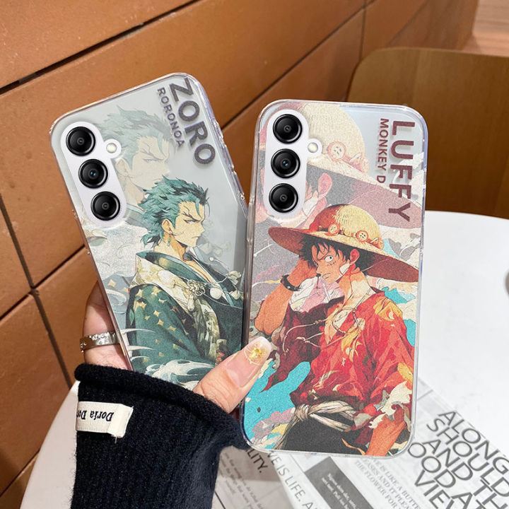 Phone Casing Redmi A5 Cute Cartoon Popular Anime Luffy Zoro Pattern ...