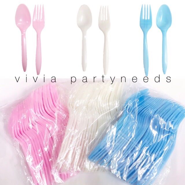 Disposable Spoon And Fork 24pcs/12set | Lazada PH