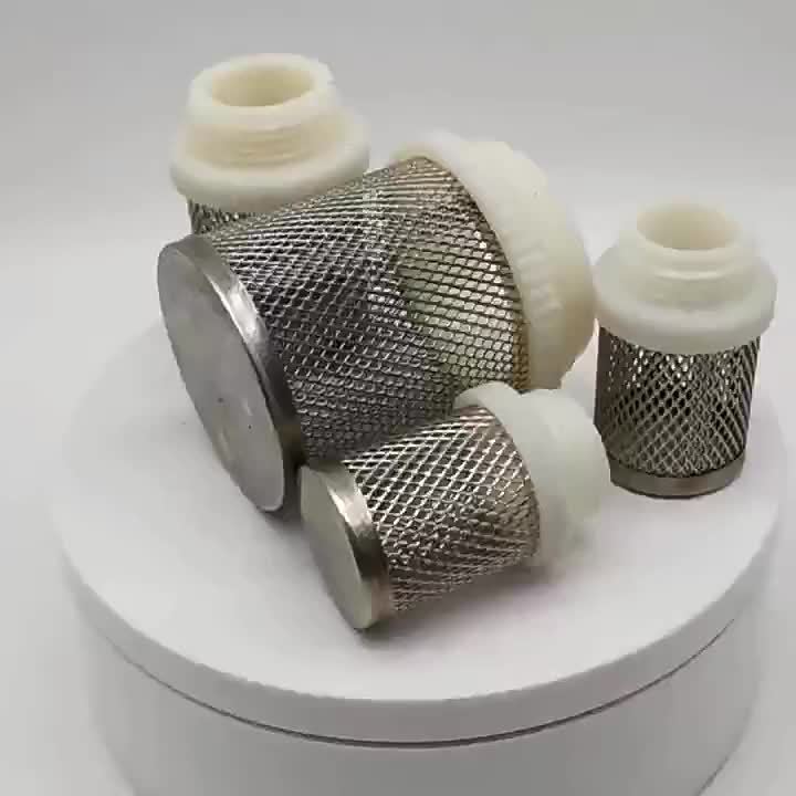 2PCs pump suction strainer G1/2 "-G4" male thread inlet 304 stainless ...