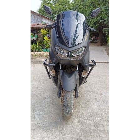 Yamaha Nmax 155 Version 2 - Half Crash Guard with Powder Coating ...