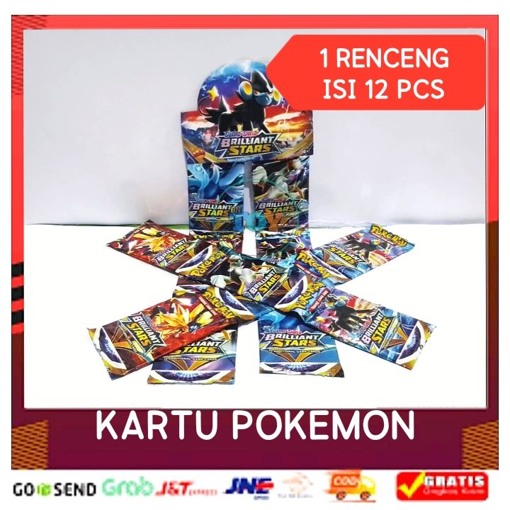 1 Renceng Kartu Pokemon Vip Tranding Card Murah | Lazada Indonesia