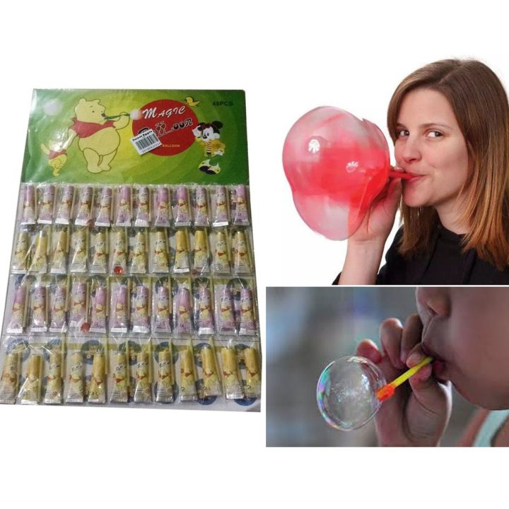 Plastic Balloon in Pad 24 48 pcs Small Medium New Cloudbuster Balloons Toy Balloon Set Lazada Lazada PH