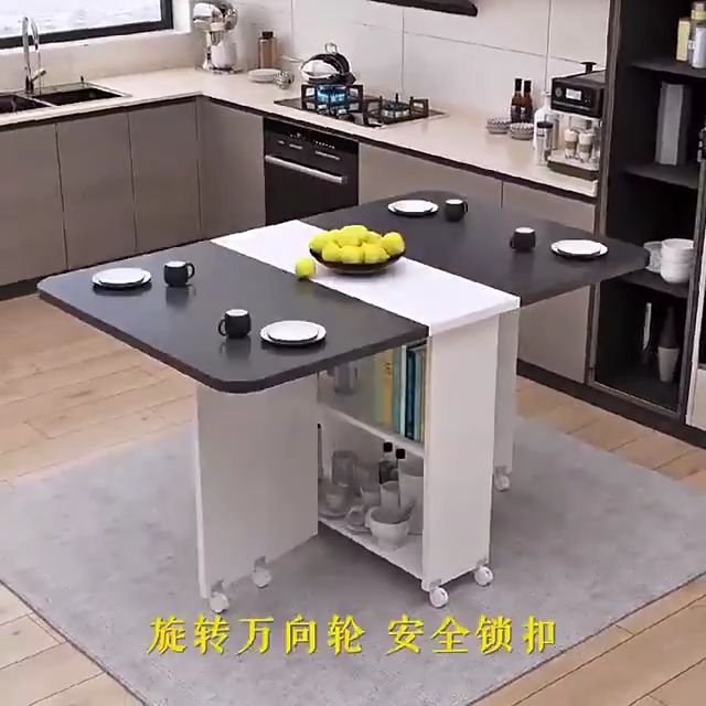 Folding table household small rectangular simple and easy to function ...