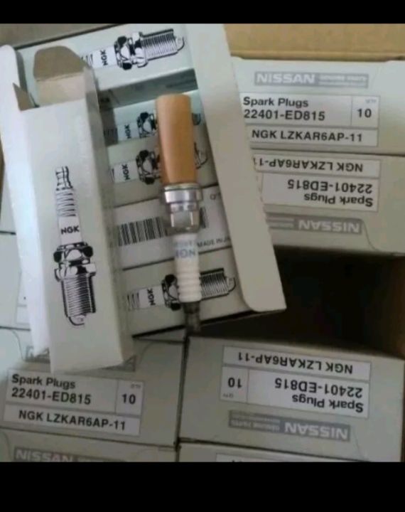 GENUINE NISSAN LIVINA, LATIO, ALMERA, IRIZ, SAGA VVT SPARK PLUG | Lazada