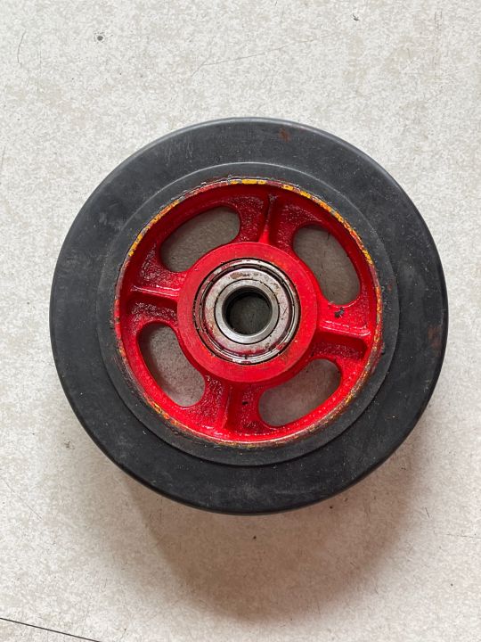 Rubber wheel 6" for kartilya or kariton (Heavy Duty) (sold and price ...
