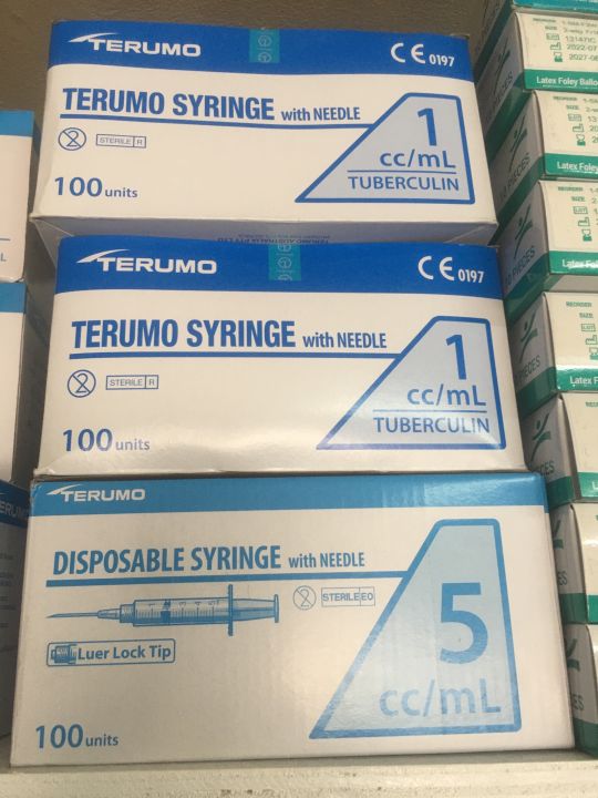 1cc/3cc/5cc/10cc Terumo Syringe per box of 100pcs | Lazada PH