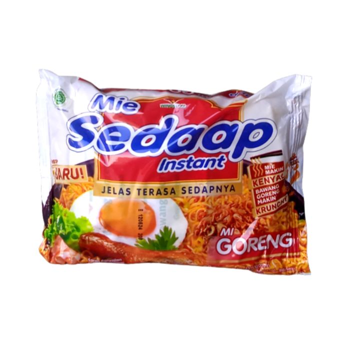 MIE SEDAAP GORENG INSTANT 10 BKS/ MIE GORENG SEDAAP X 90 GRAM | Lazada ...