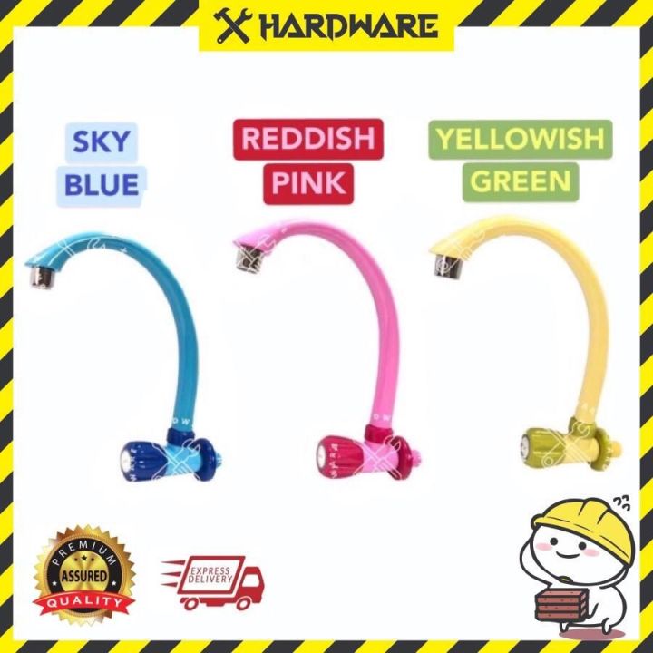 PVC Kitchen faucet sink wall tap pillar/Pillar wall tap/Kepala paip ...